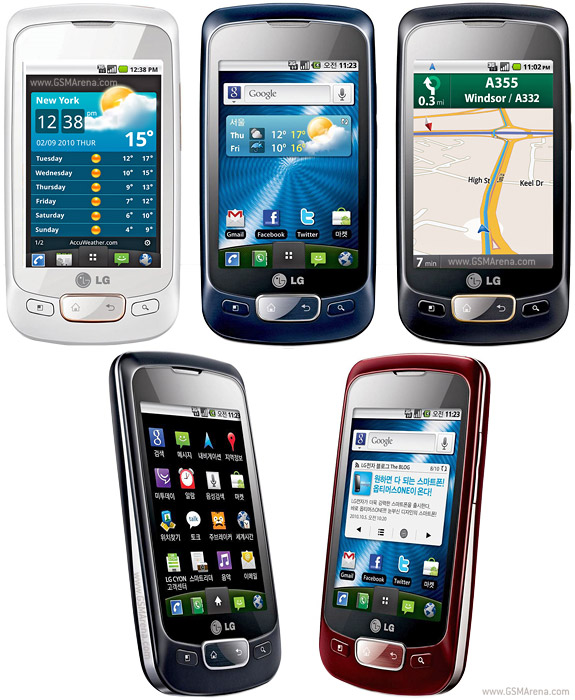 LG P500 Optimus One P500 Black 17598846 | Rongbay.com